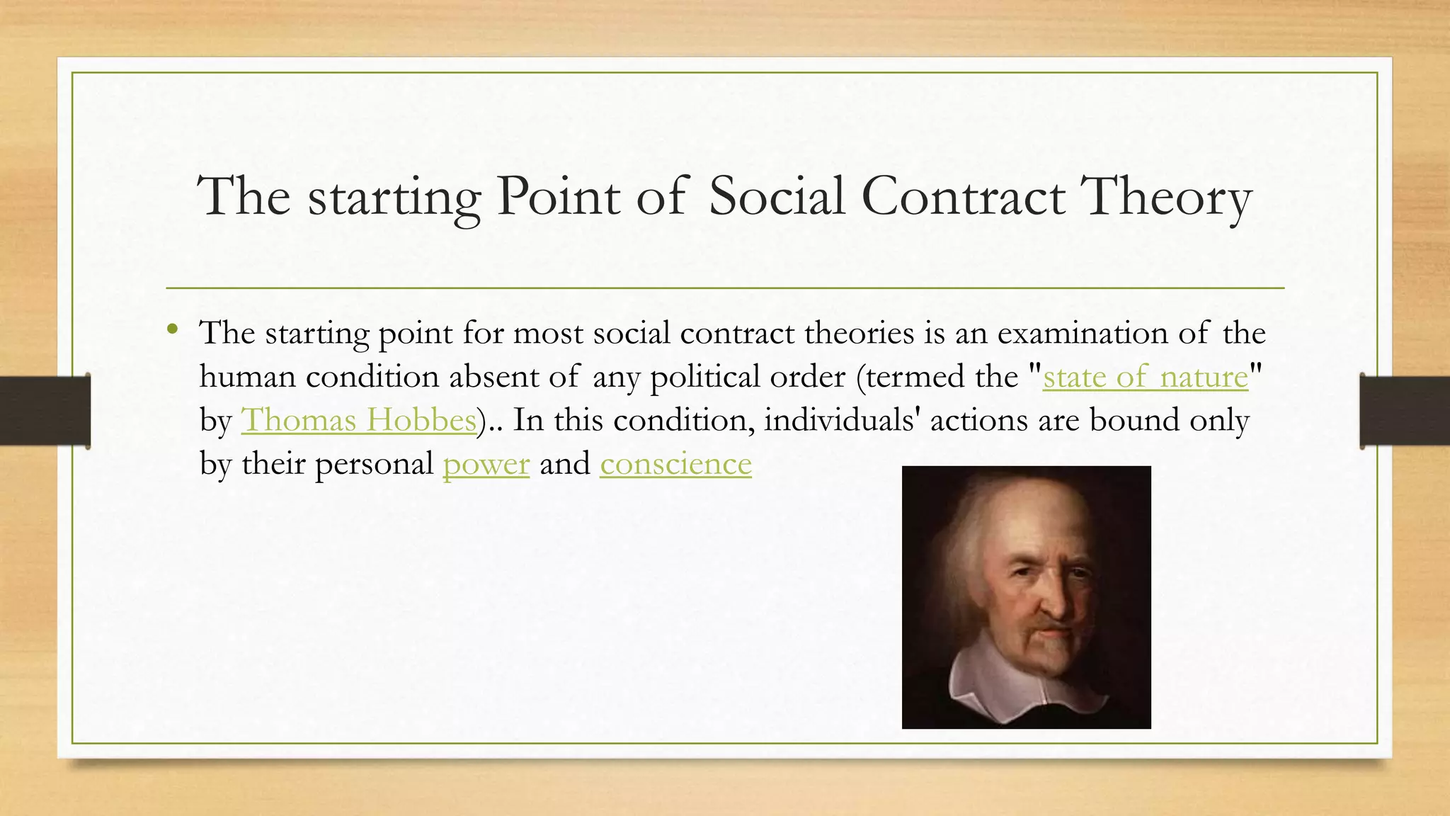 Theory of social contract | PPTX