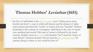 Theory of social contract | PPTX