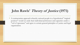 Theory of social contract | PPTX