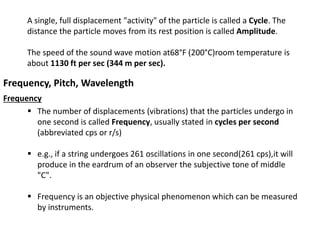 Theory of sound | PPTX