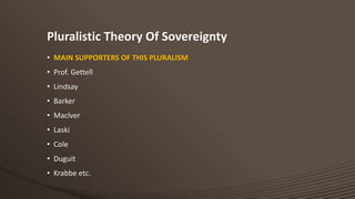 Theory of Sovereignty - John Austin | PDF