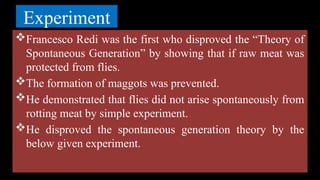 Comprehensive Overview of Spontaneous Generation and Biogenesis ...