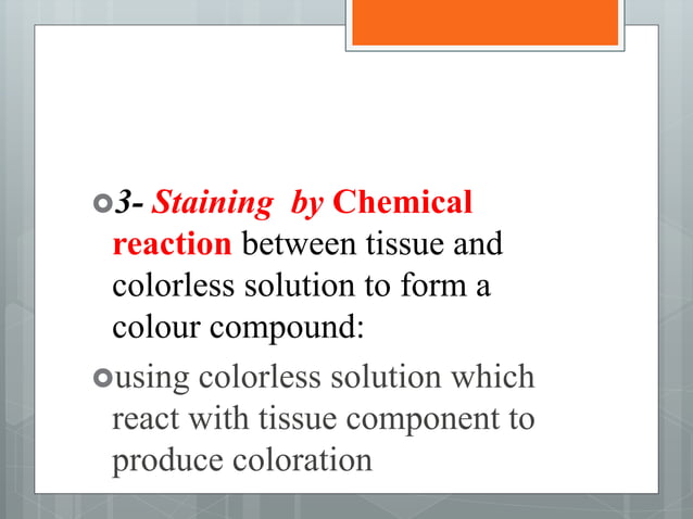 Theory of stain | PPTX | Chemistry | Science