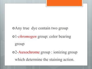 Theory of stain | PPTX