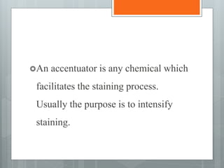 Theory of stain | PPTX