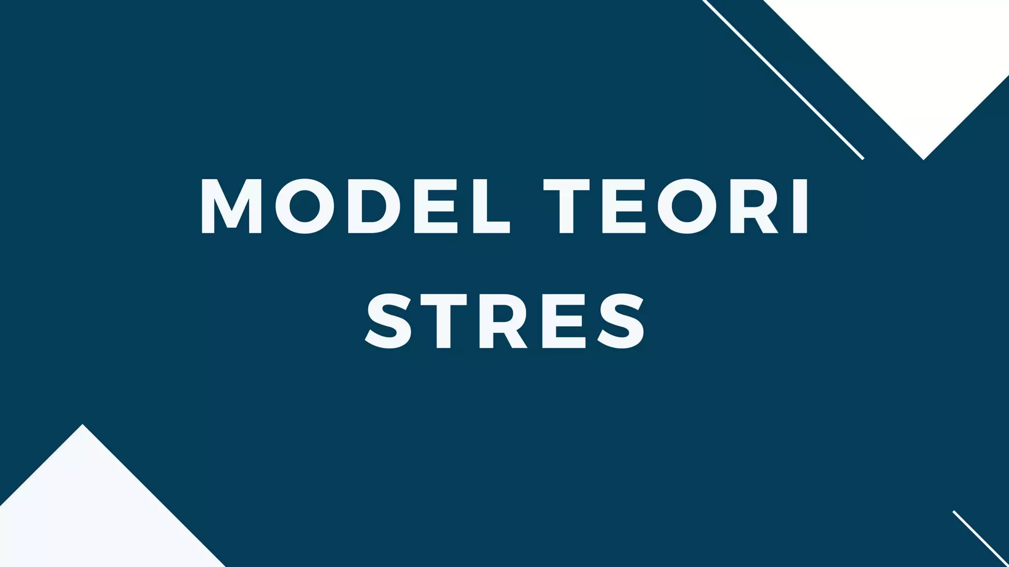 theory of stress and crisis | PDF