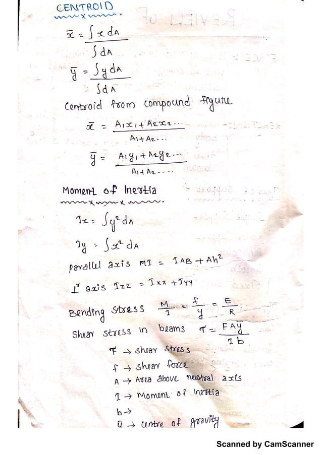 Theory of structures II - STUDENT NOTE BOOK (Polytechnics Revision 2015 ...