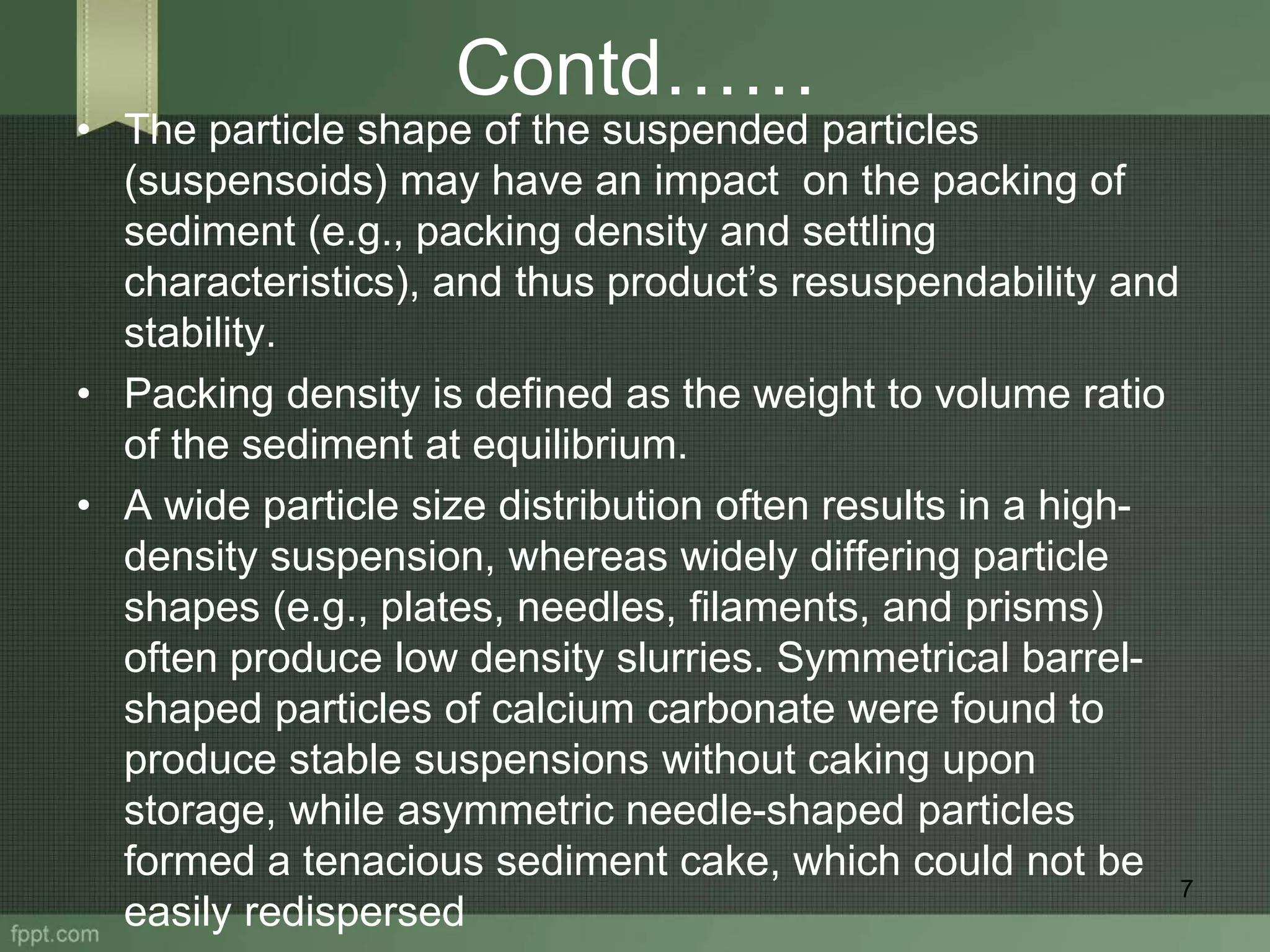 Theory of suspension | PPT