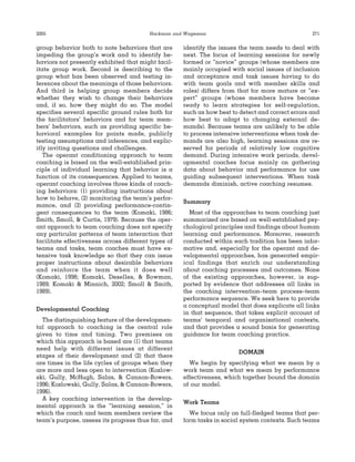 A THEORY OF TEAM COACHING | PDF