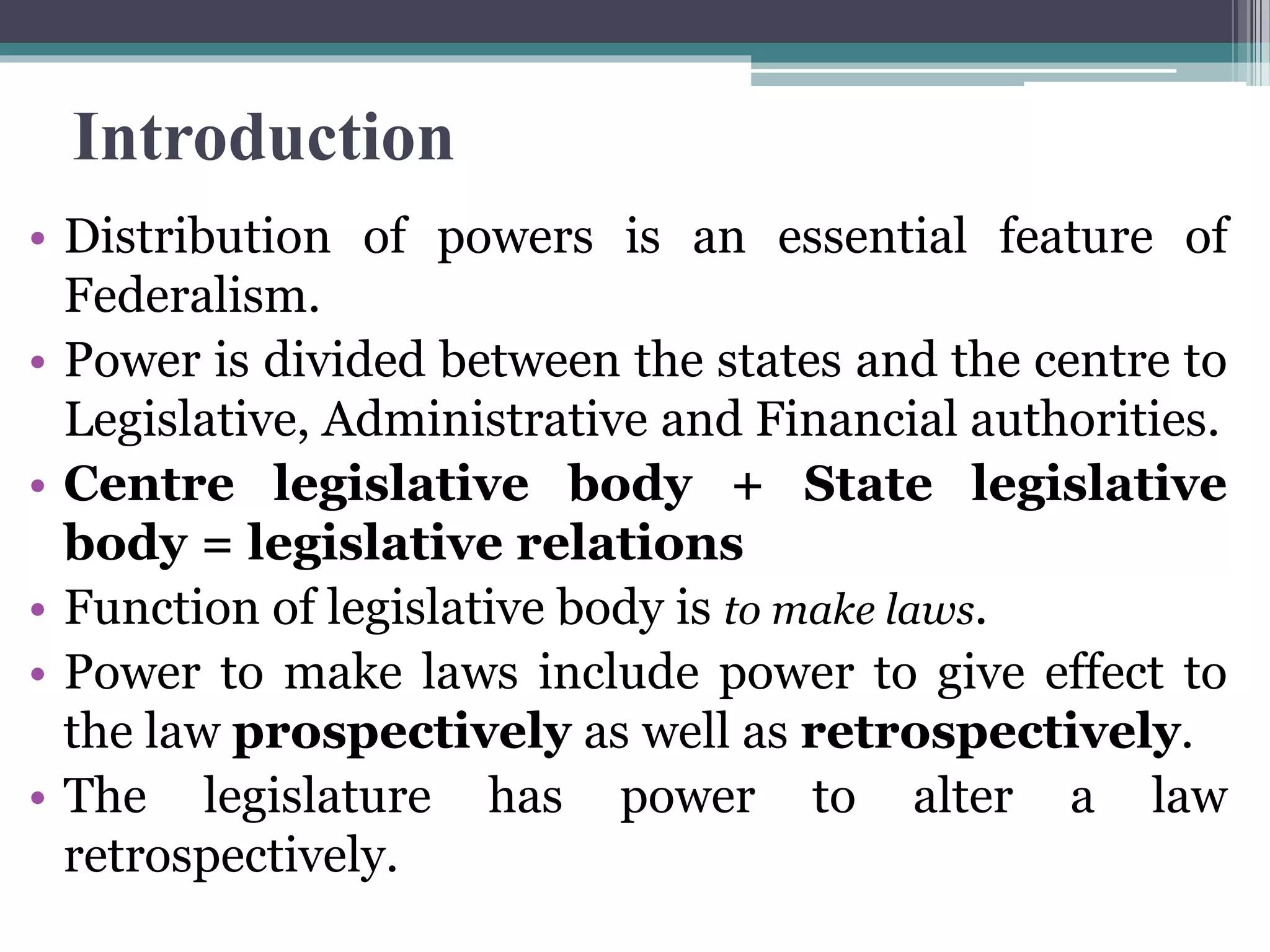 Theory of territorial nexus | PPTX