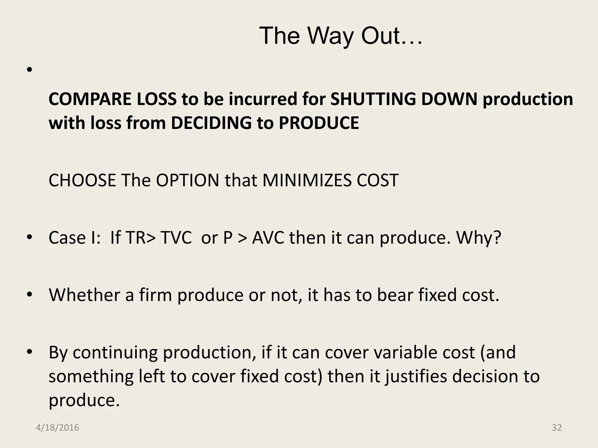 Theory of the Firm Lecture Notes (Economics) | PPTX