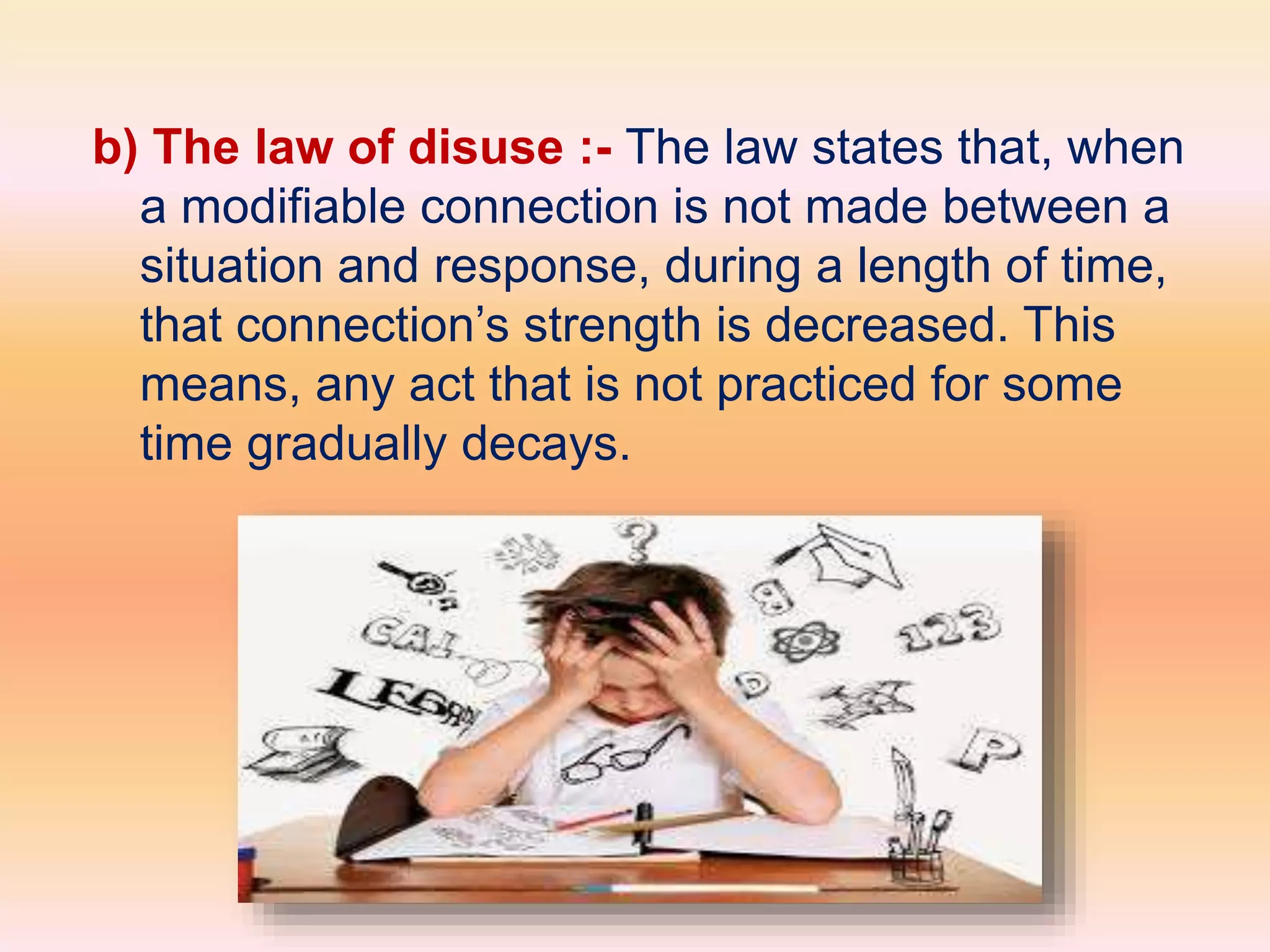 Theory of Thorndike - Learning Theory | PPTX