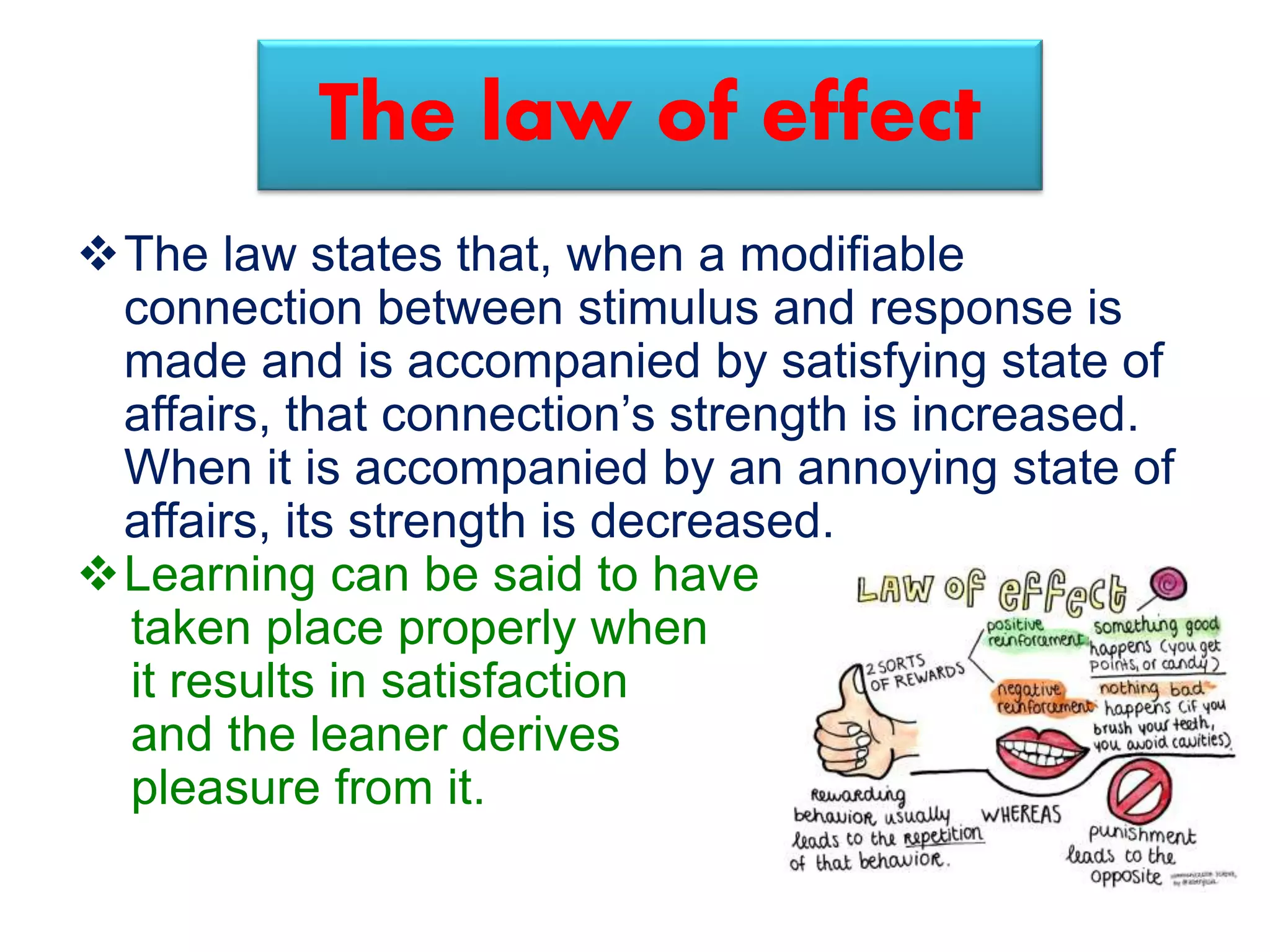 Theory of Thorndike - Learning Theory | PPTX