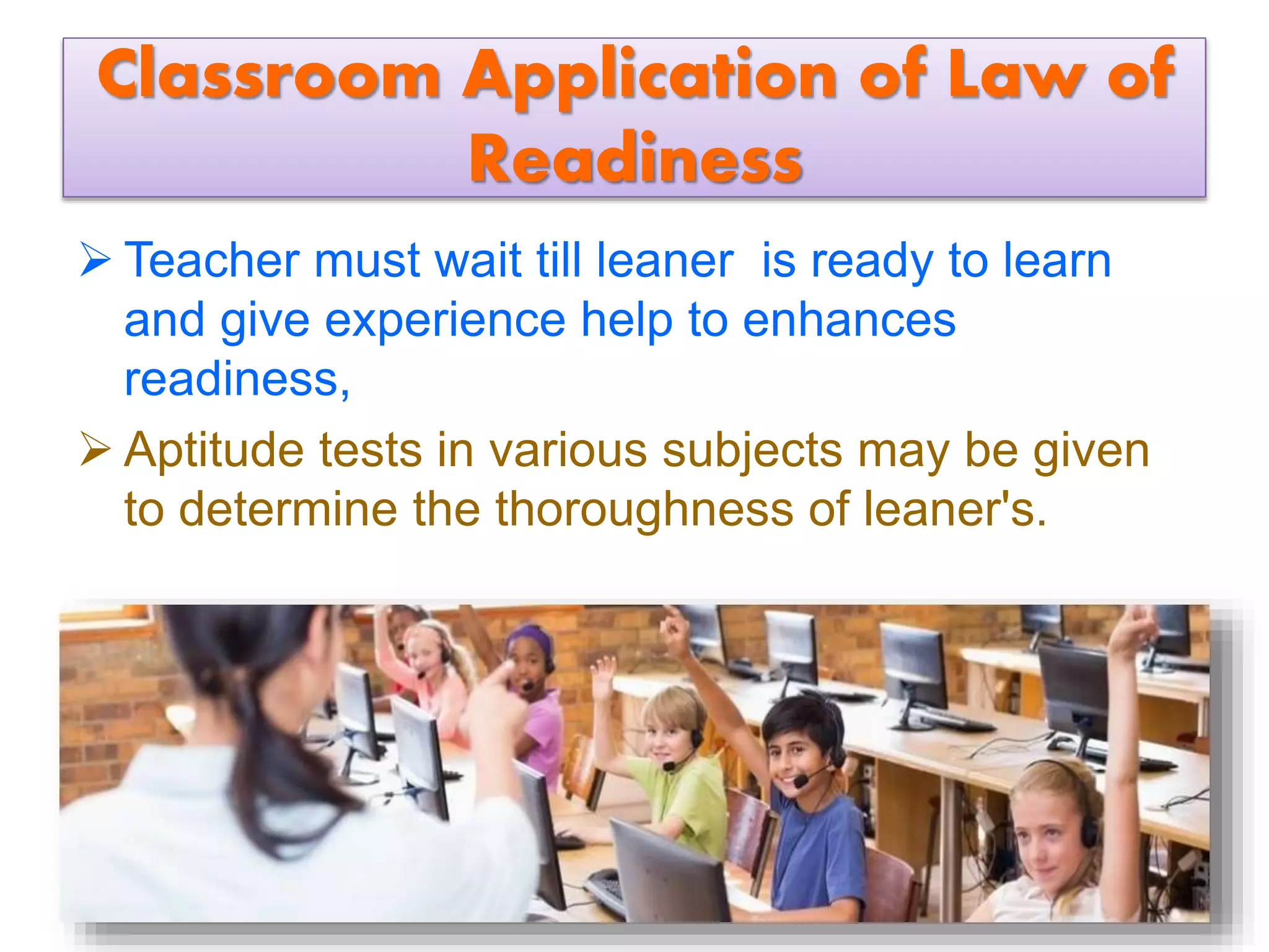 Theory of Thorndike - Learning Theory | PPTX