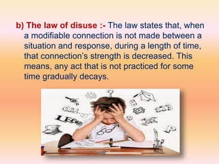 Theory of Thorndike - Learning Theory | PPTX