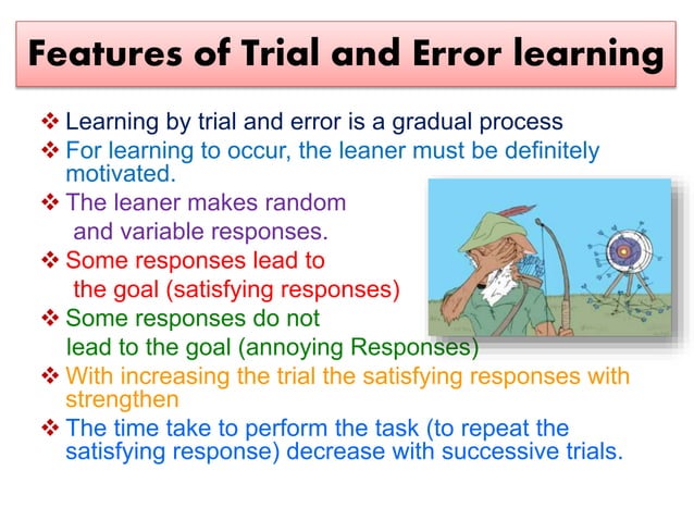 Theory of Thorndike - Learning Theory | PPTX
