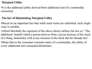 Theory of utitltiy | PPT