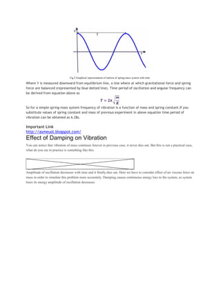 Theory of vibration | PDF