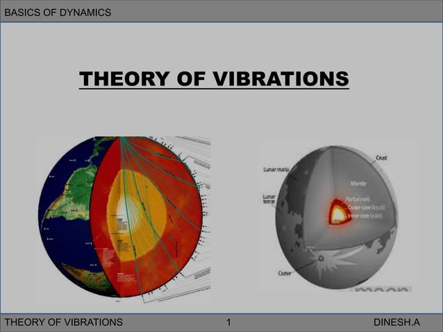 Theory of Vibrations.pptx | Geology | Science
