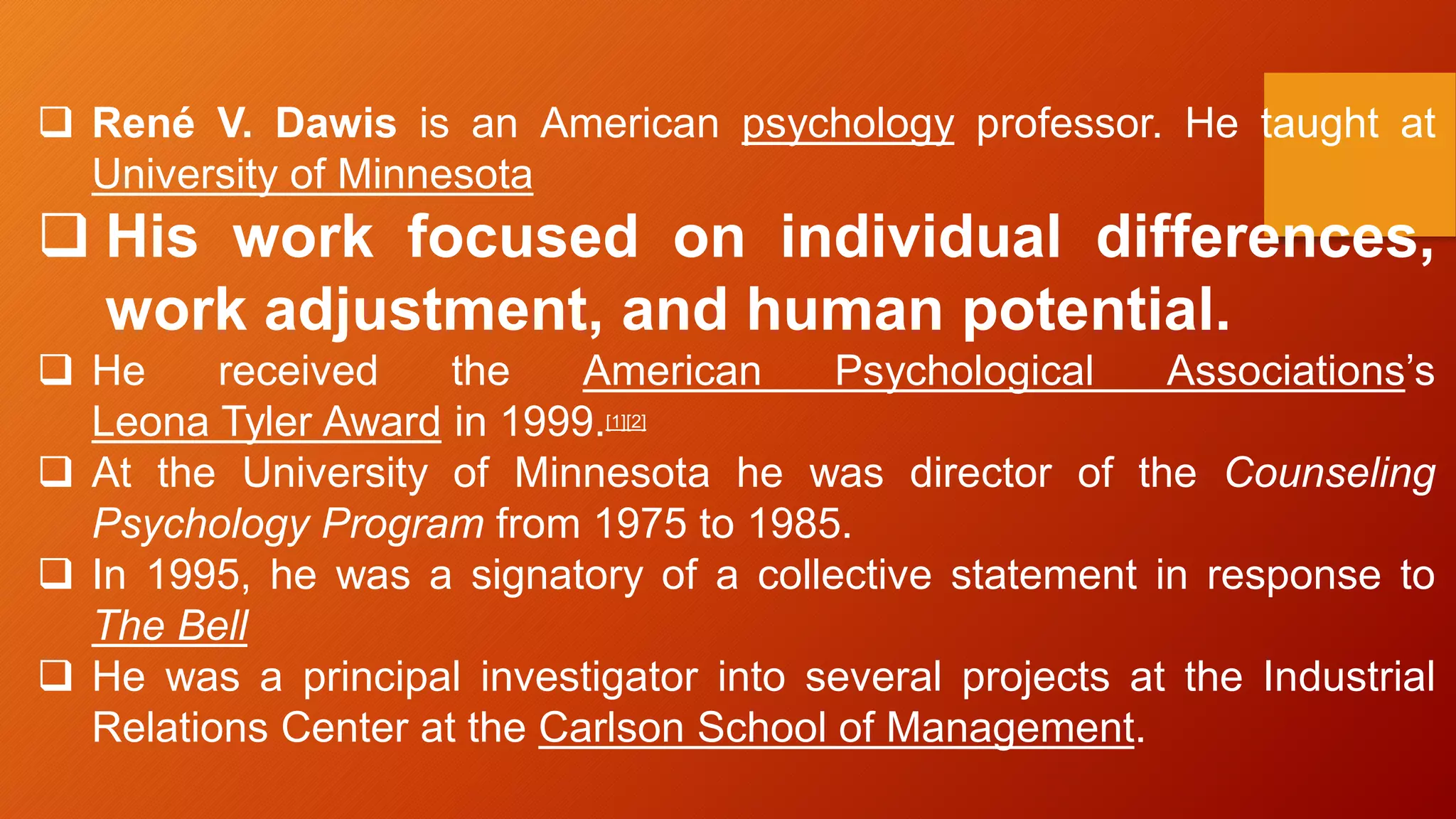 Theory of work adjustment | PDF