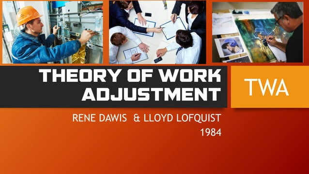 Theory of work adjustment | PDF | Careers