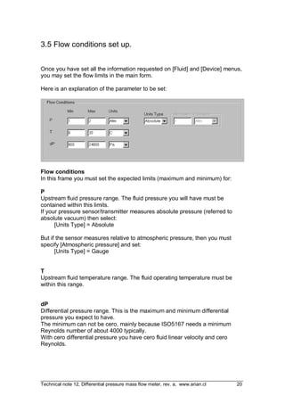 Theory overview of flow measurement using differential pressure device ...