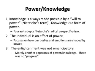 Postmodernism (Foucault and Baudrillard) | PPTX