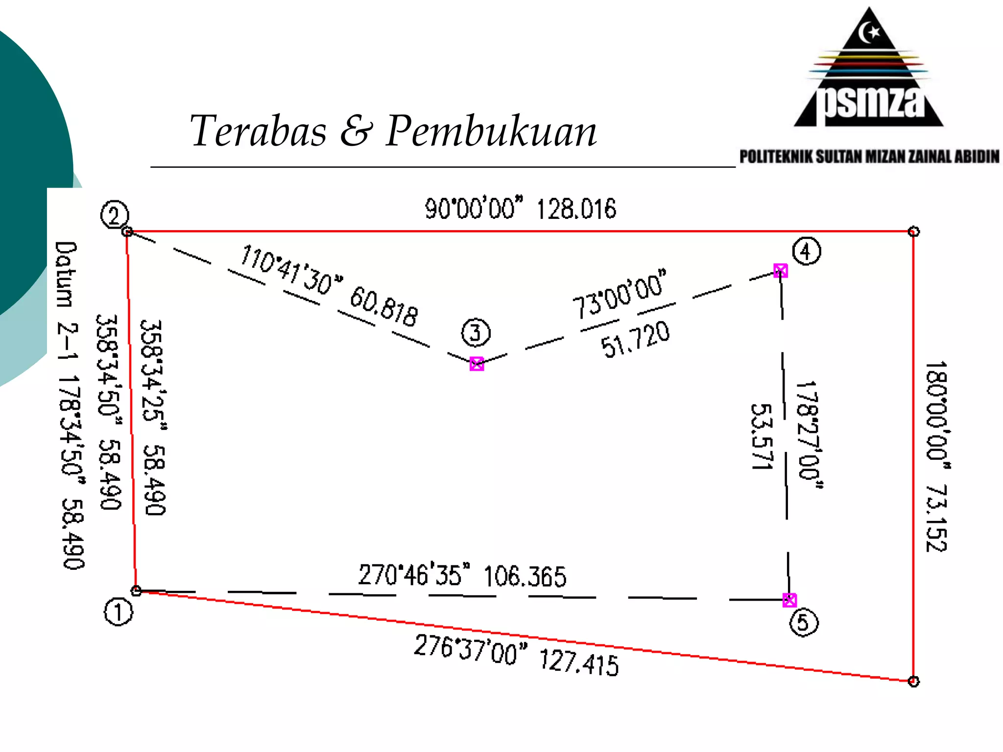Theory & practical theodolite traverse | PPT