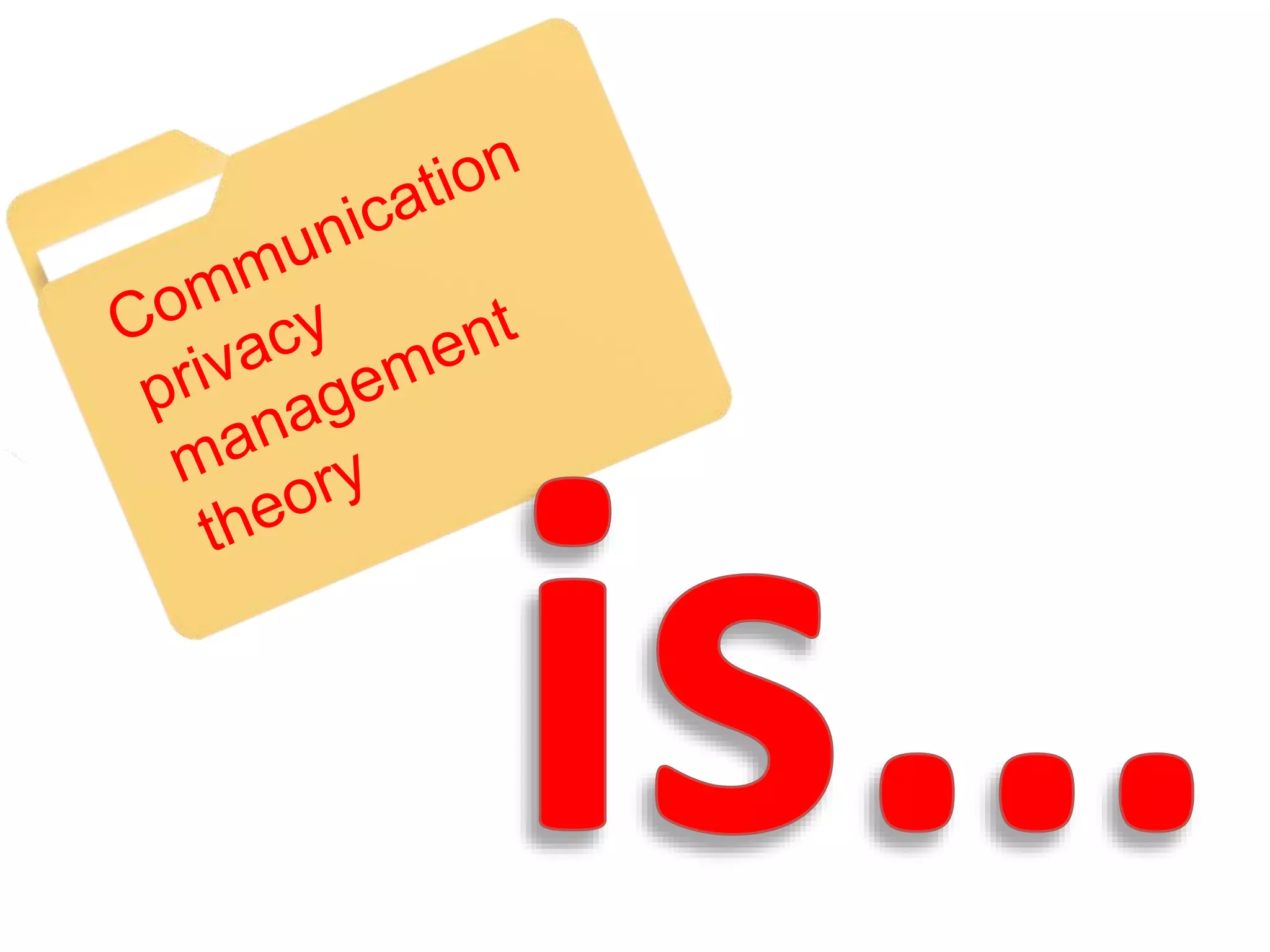 Communication Privacy Management Theory | PPT | Free Download