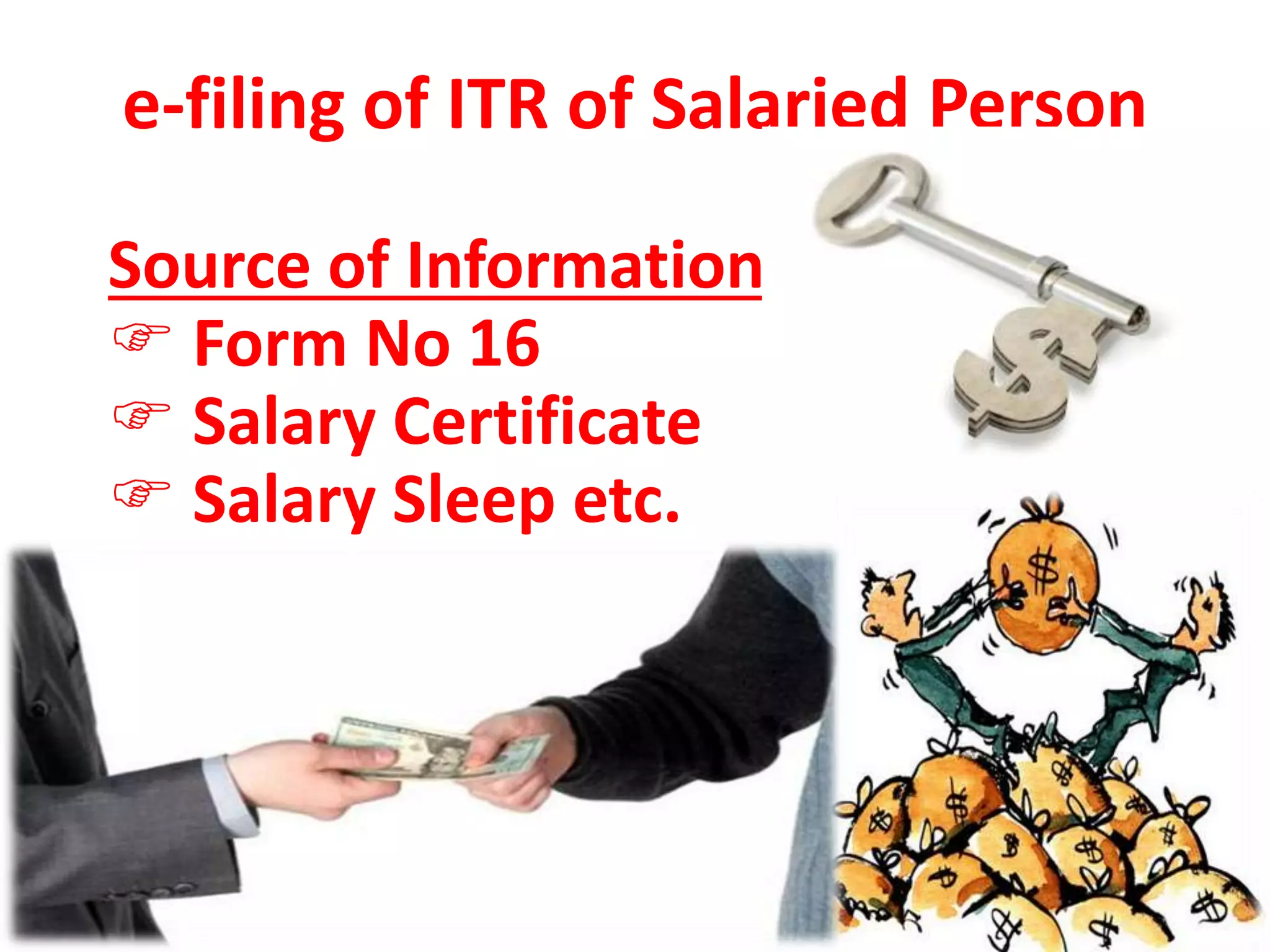 e filing of Income Tax Return | PPTX