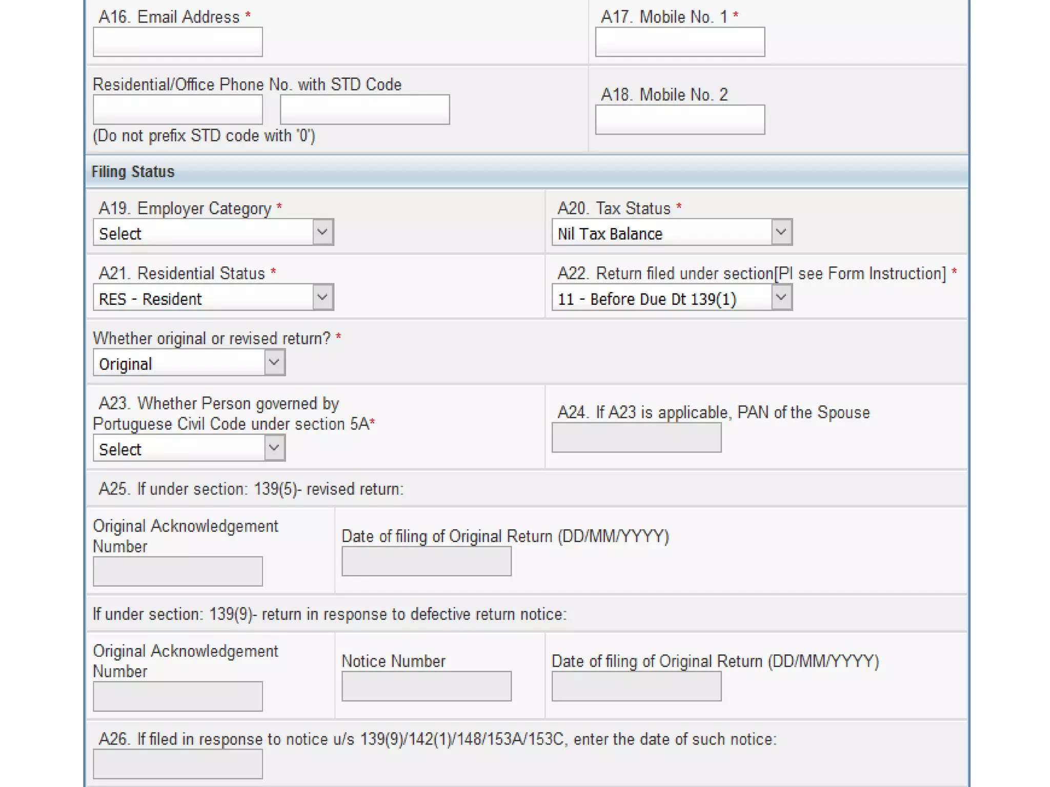 e filing of Income Tax Return | PPTX