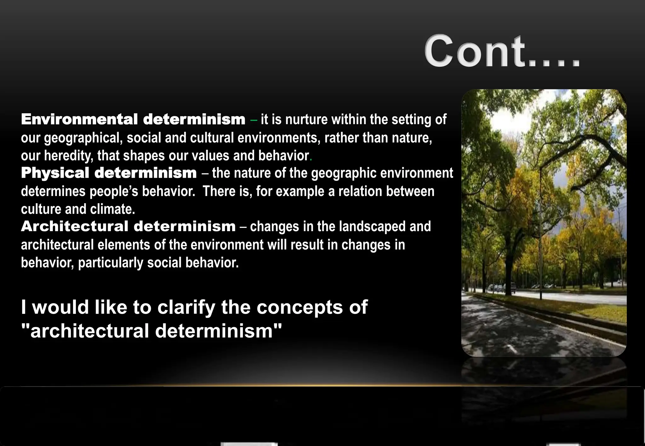 theory presentation.pptx determinism.pptx | Houses | Real Estate