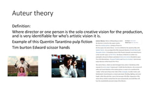 Theory’s | PPT