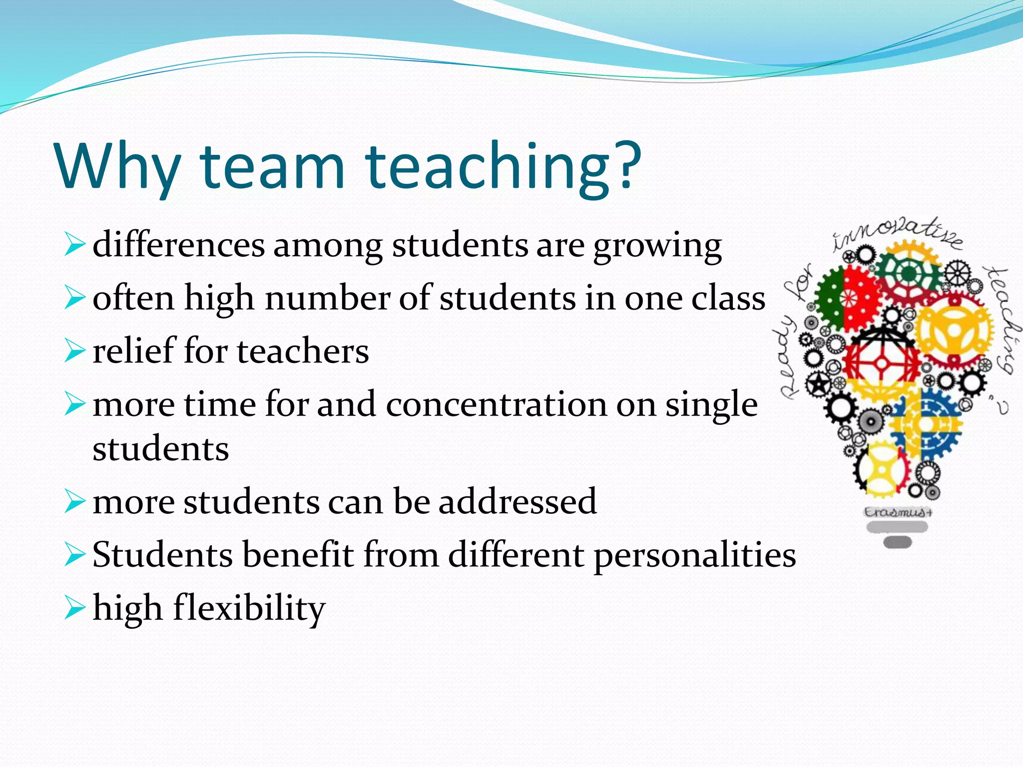 Team Teaching | PPTX | Educational Assessment | Education