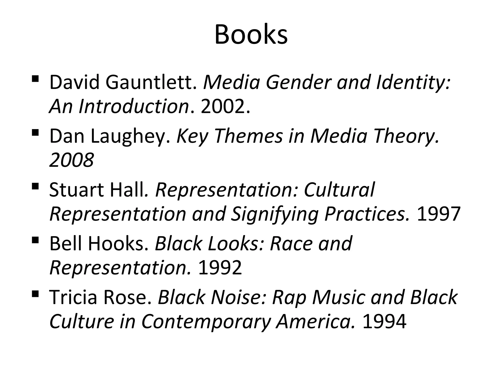 Media Theorists | PPT