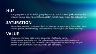 penjelasan tentang teori warna dalam dunia design | PPTX