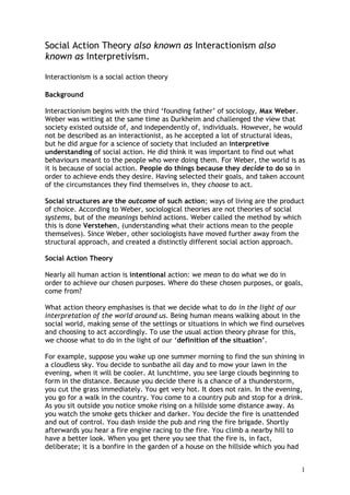 Theory weektwosocact | PDF