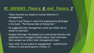 Theory X and Theory Y.pptx