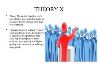 Theory x and y | PPTX