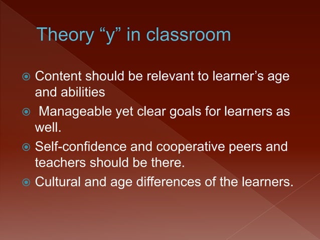 Theory x theory y | PPT
