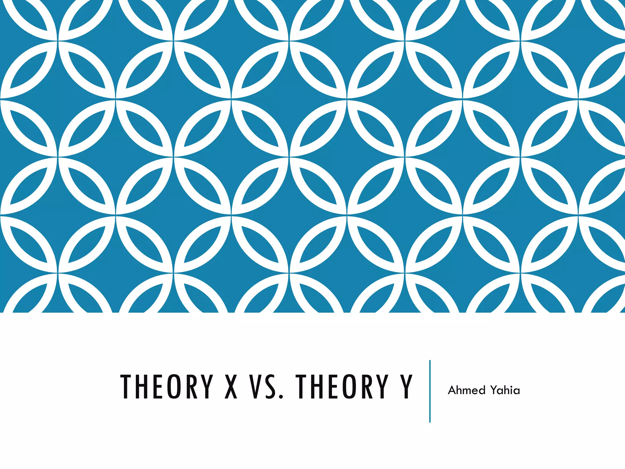 Theory x vs Theory y | PPT