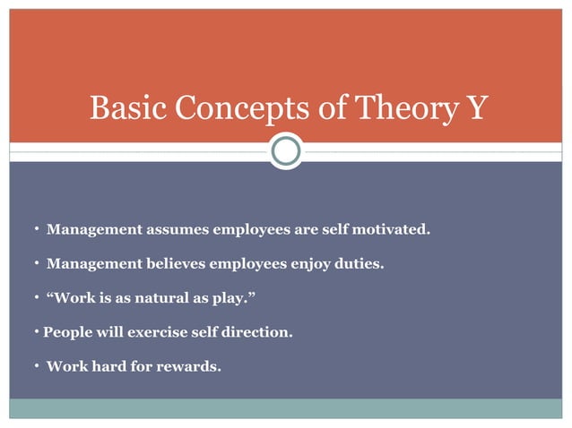 Theory y | PPT