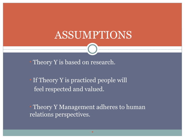 Theory y | PPT
