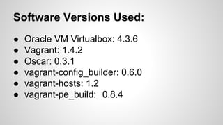 Vagrant: The Oscar Plug-in | PPT
