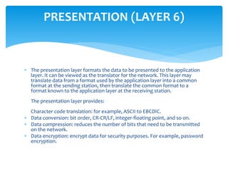 The osi model layers | PPT