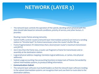 The osi model layers | PPT
