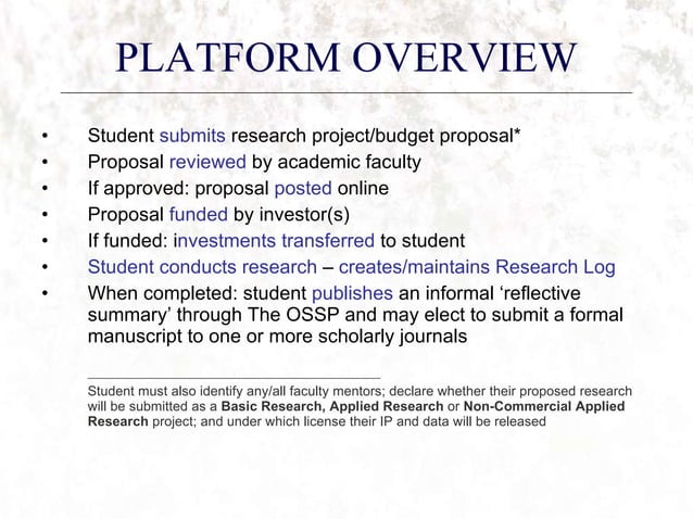 The Open Source Science P Ppt