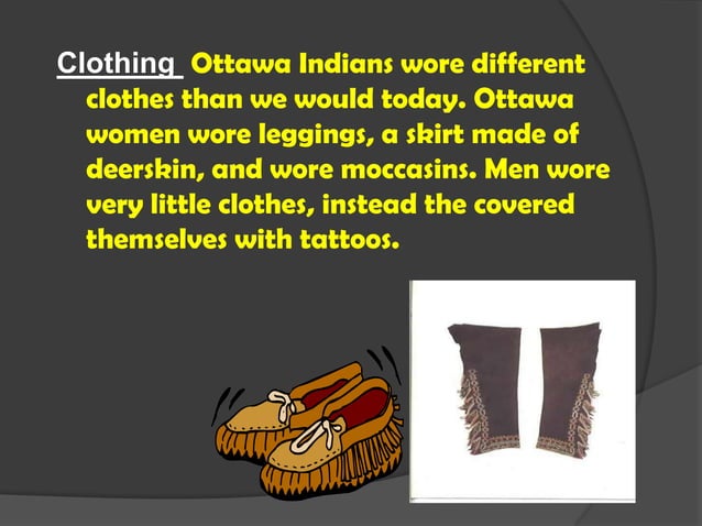 The Ottawa Indians | PPTX