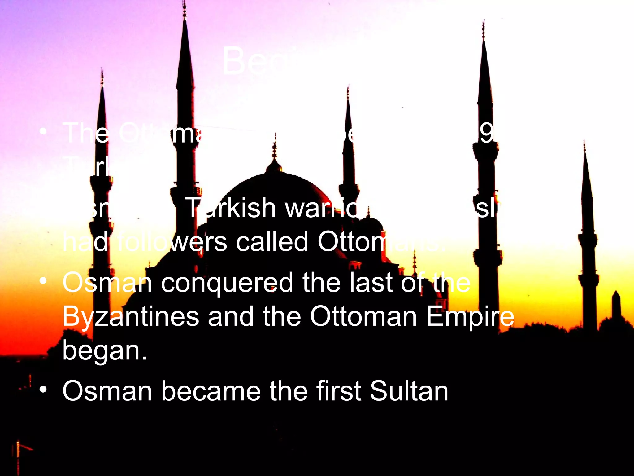 The ottoman empire | PPT