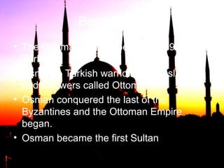 The ottoman empire | PPT